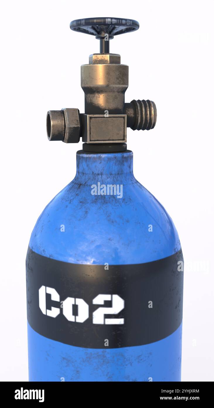 Carbon dioxide cylinder hi-res stock photography and images - Alamy