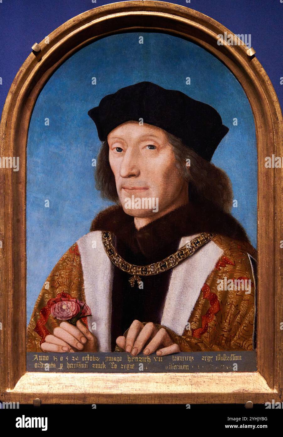 Portrait of king henry vii 1457 1509 by an unknown artist hi-res stock ...