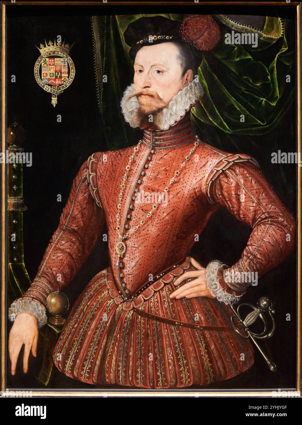 Robert Dudley, Earl of Leicester, (1532/3-1588), about 1575, By an ...
