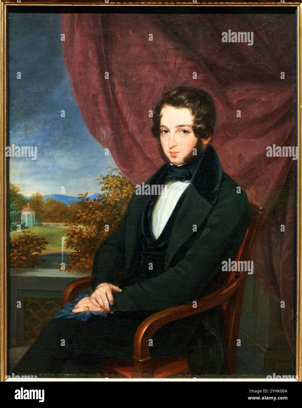 Lionel de Rothschild, (1808-1879), 1835, By Moritz Daniel Oppenheim ...