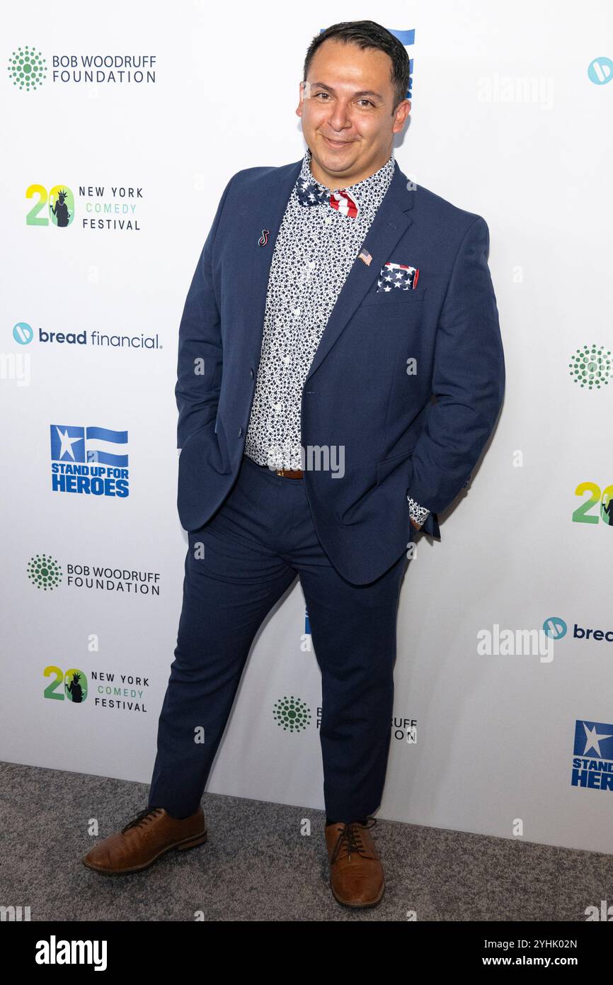 New York, USA. 11th Nov, 2024. Johnny Vargas attends the 18th Annual ...