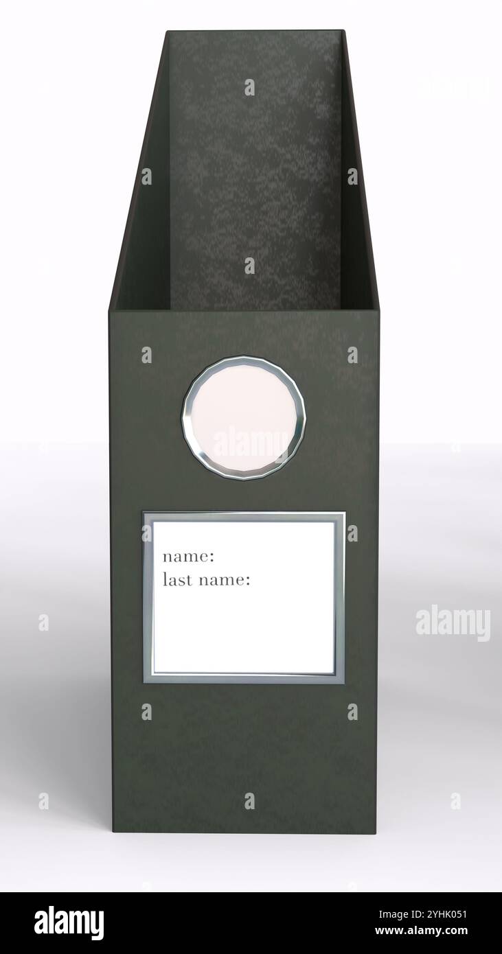 files or folder with white background Stock Photo - Alamy