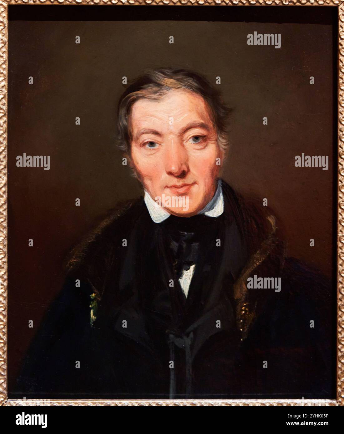 Robert Owen, (1771-1858), 1834, By William Henry Brooke, National Portrait Gallery, London, UK ...