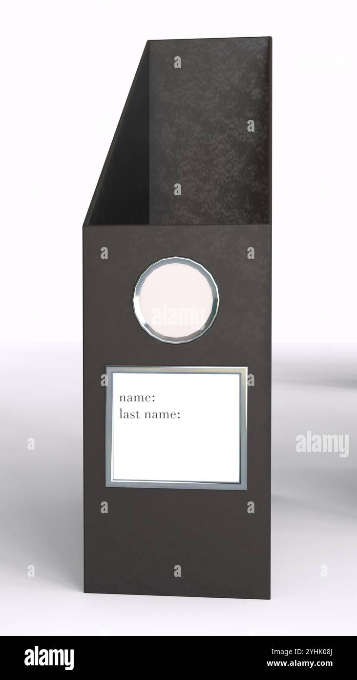 files or folder with white background Stock Photo - Alamy