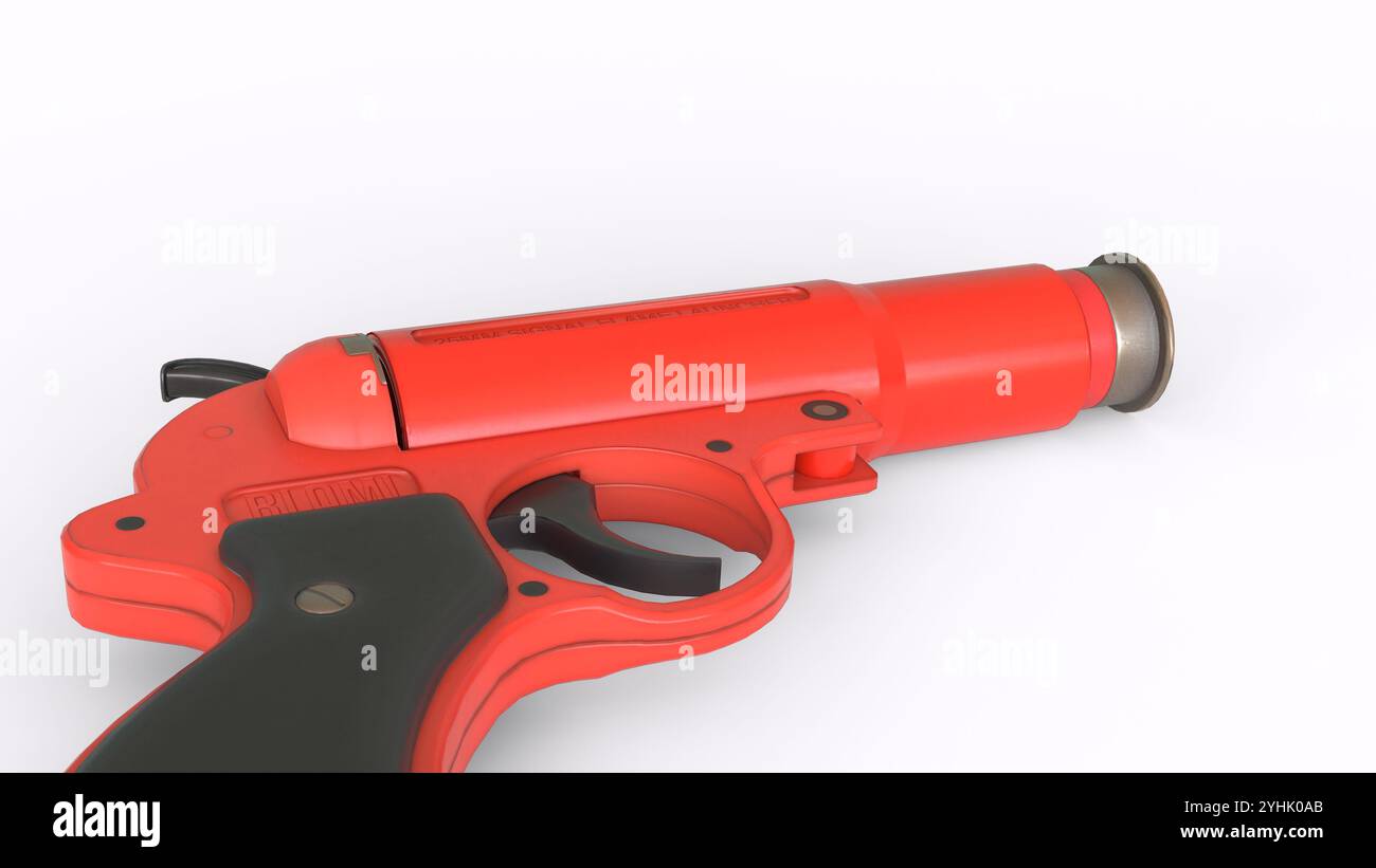 Signal flare gun hi-res stock photography and images - Alamy