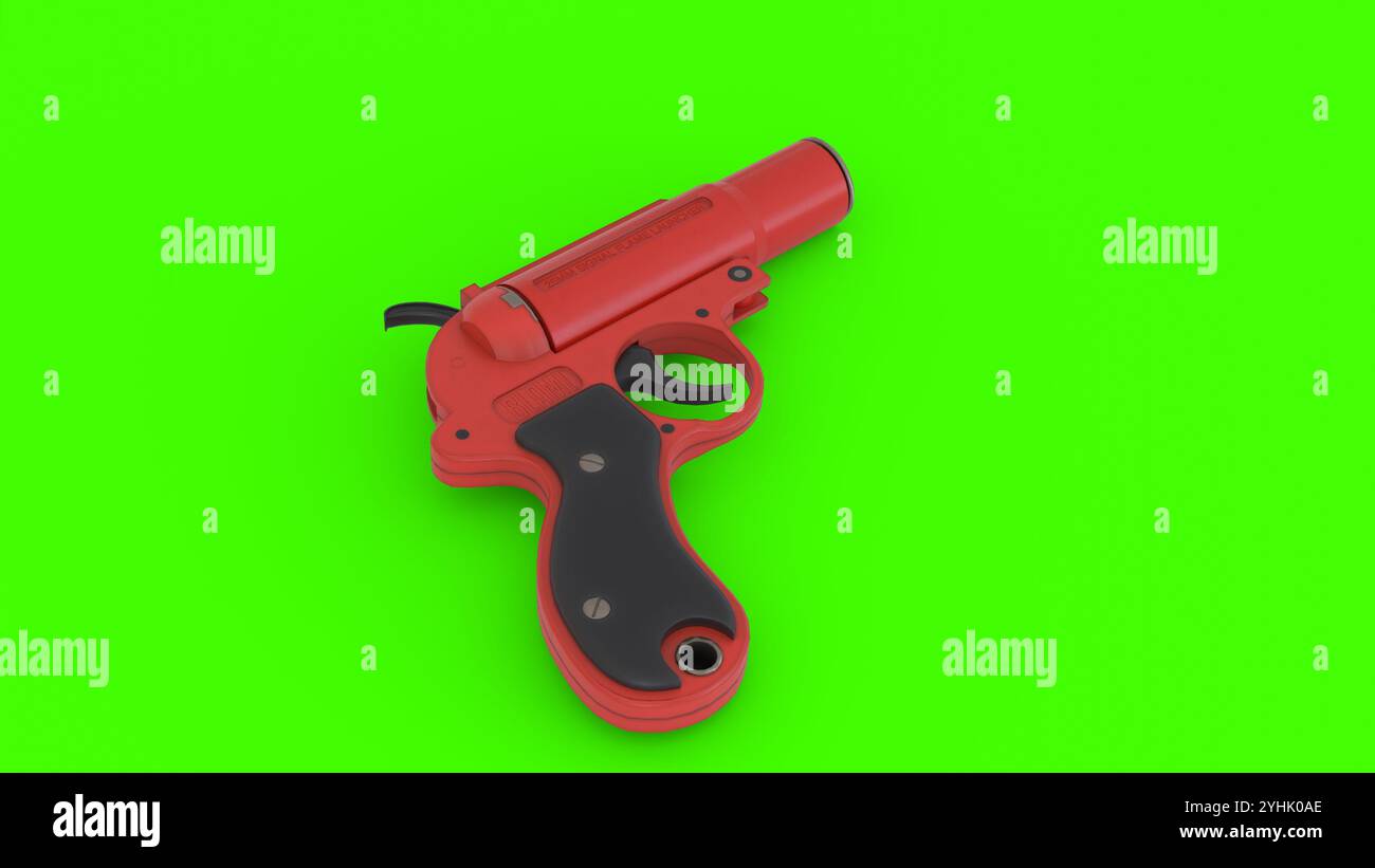 Flare gun pistol signal hi-res stock photography and images - Alamy