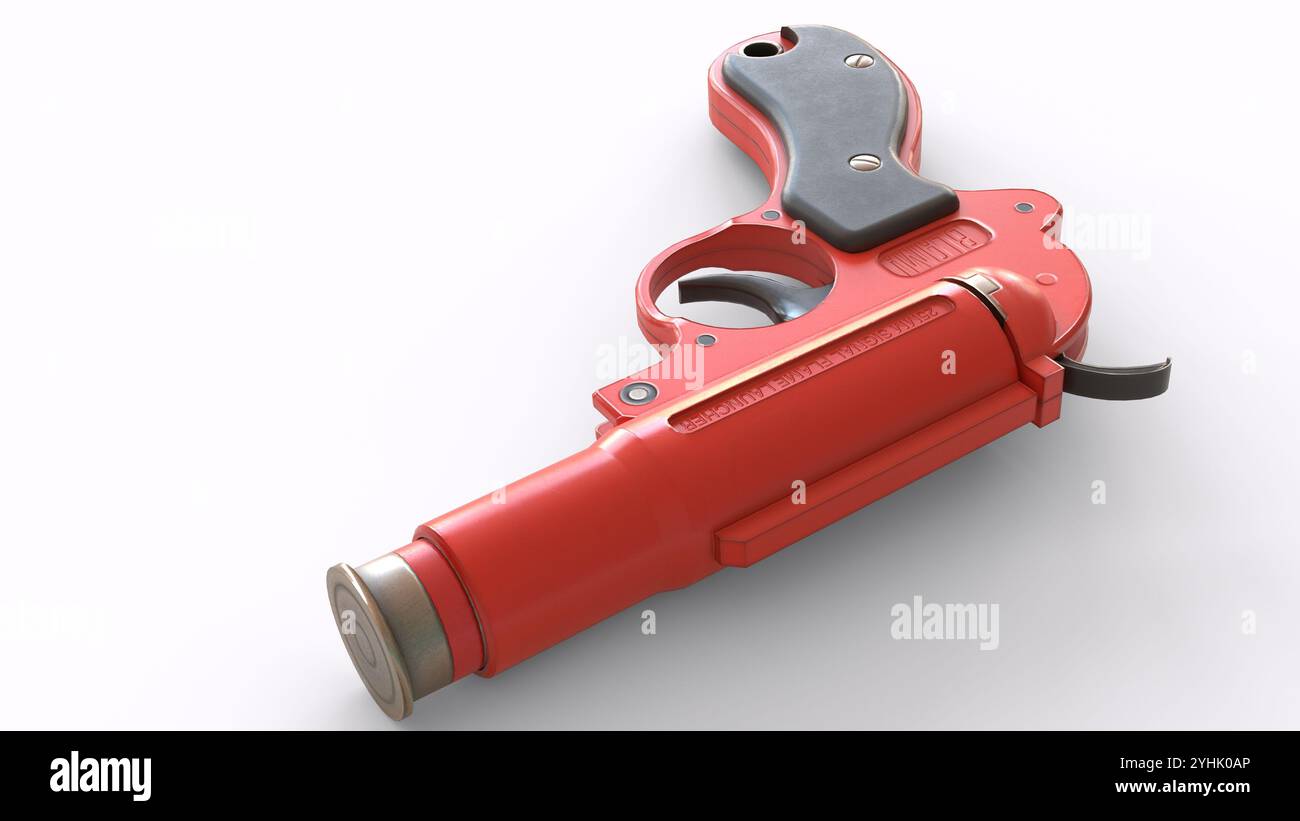 White signal flare hi-res stock photography and images - Alamy