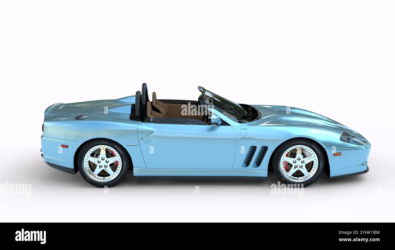 luxury car with white background Stock Photo - Alamy