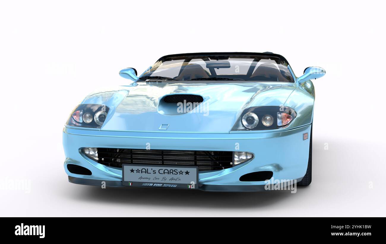 luxury car with white background Stock Photo - Alamy