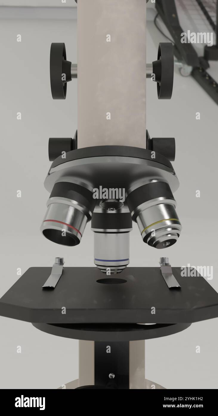 microscope close up photos Stock Photo - Alamy