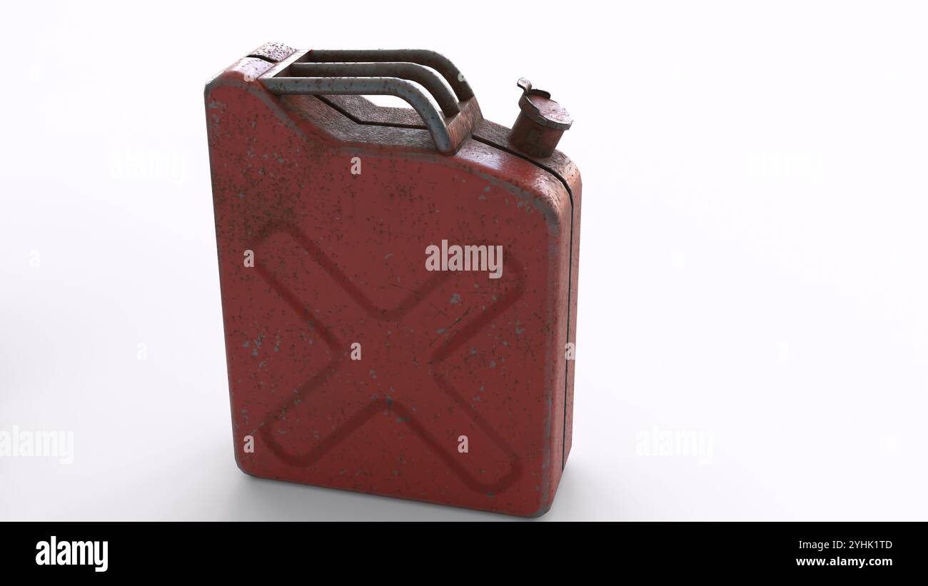 oil can with different different angle view and white background Stock ...