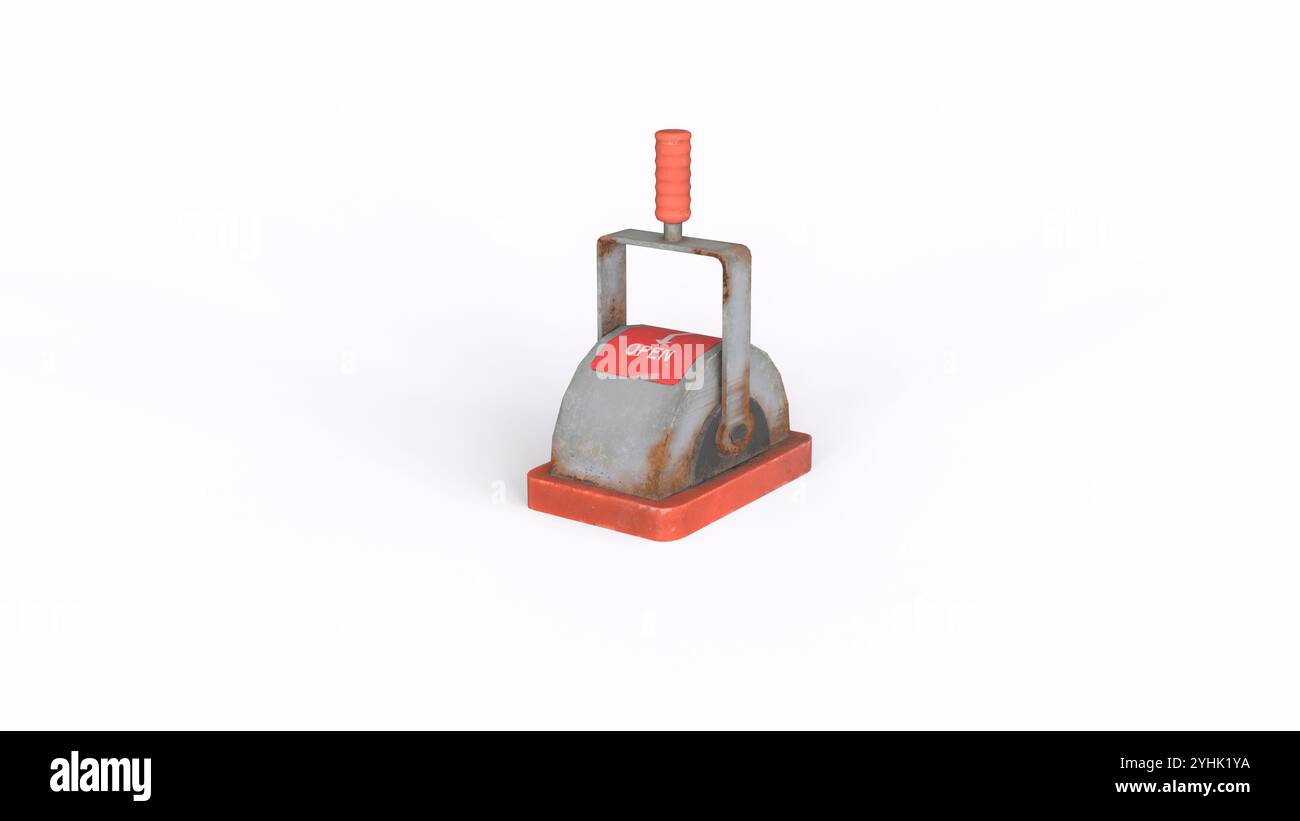 Power lever hand Cut Out Stock Images & Pictures - Alamy