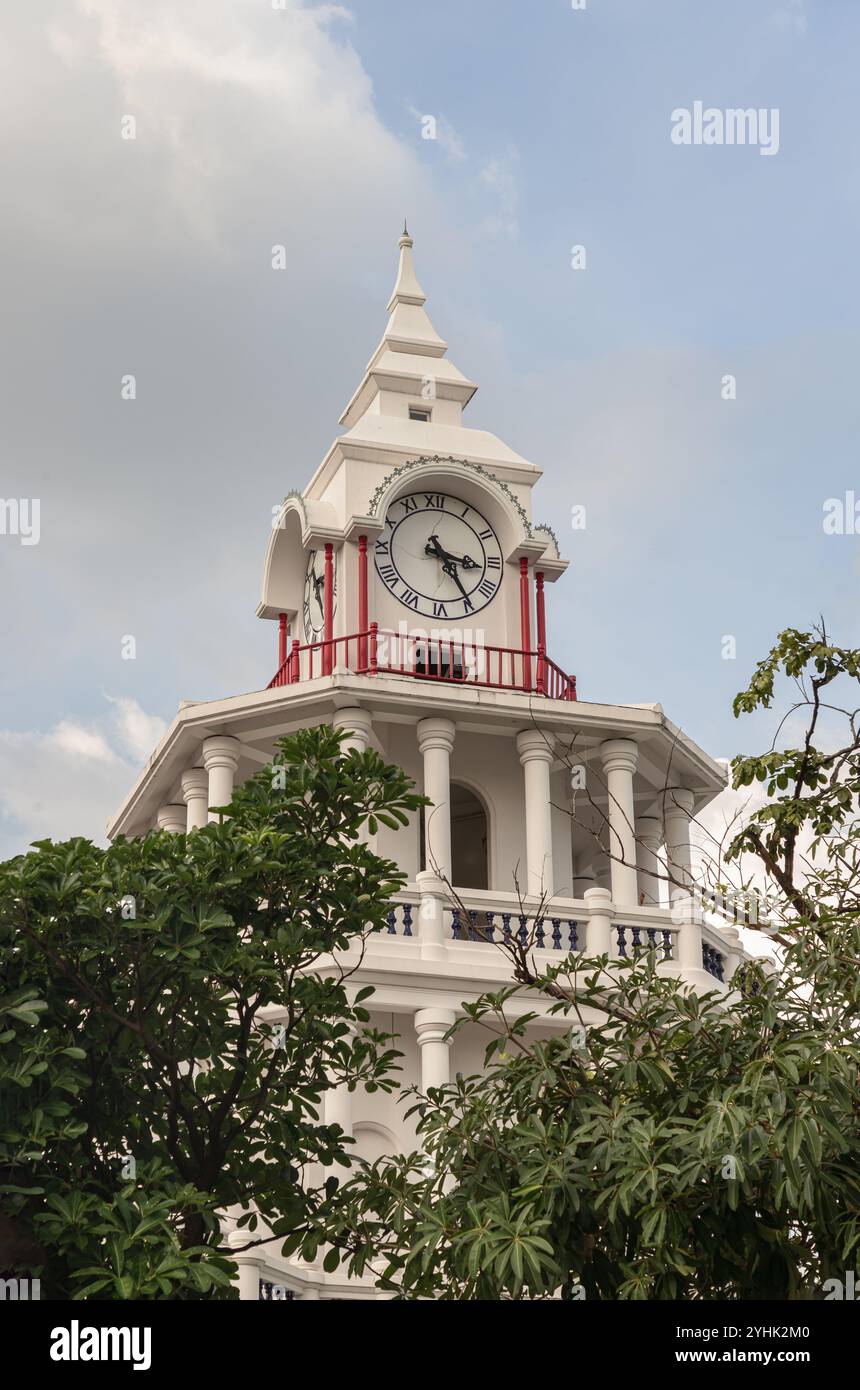 Bangkok, Thailand - Dec 07, 2022 - Architecture exterior of Royal Clock ...