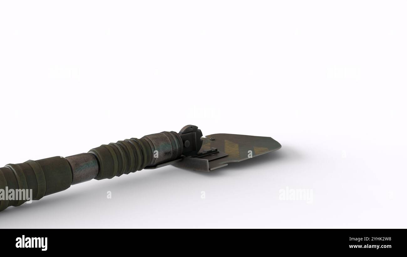 soil digging shovel with white background Stock Photo - Alamy