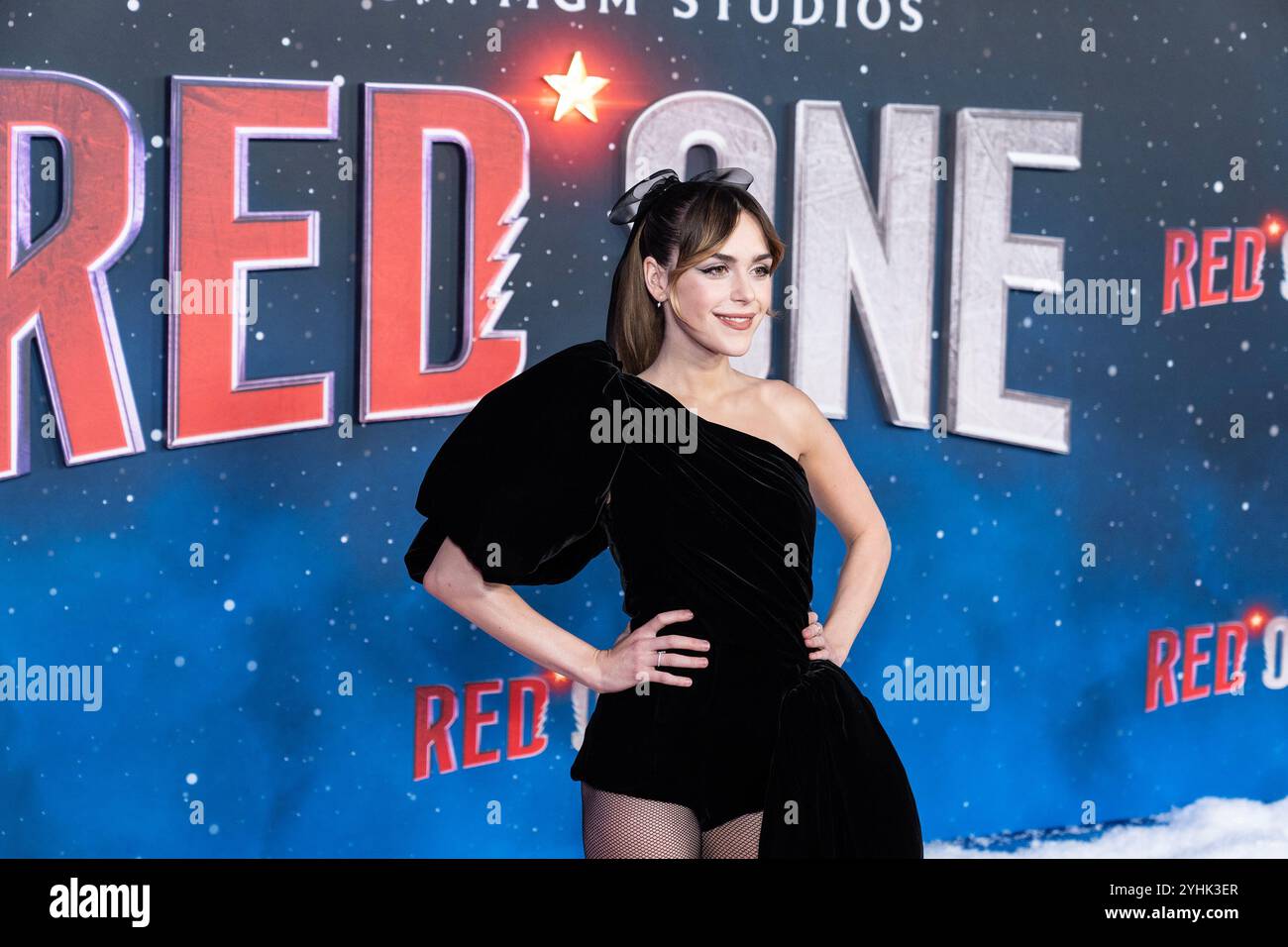 New York, NY, USA, 11 November 2024: Kiernan Shipka wearing dress by ...