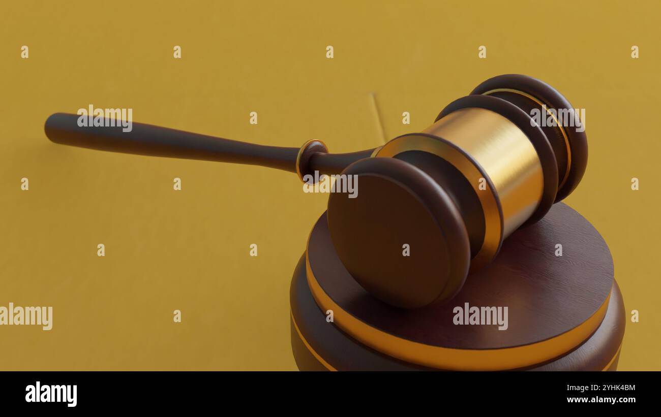 wooden gavel with different different angle view Stock Photo - Alamy