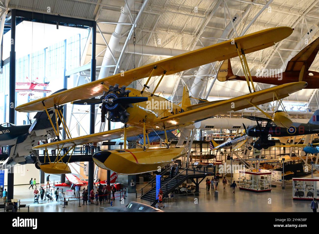 Naval Aircraft Factor N3N seaplane Stock Photo - Alamy