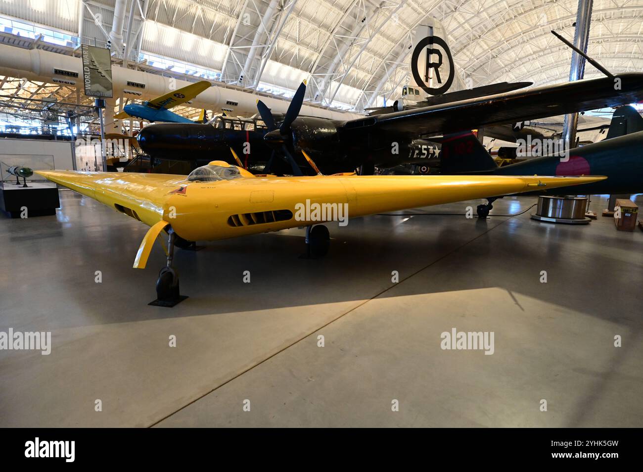 Northrop N-1M Flying wing Stock Photo - Alamy