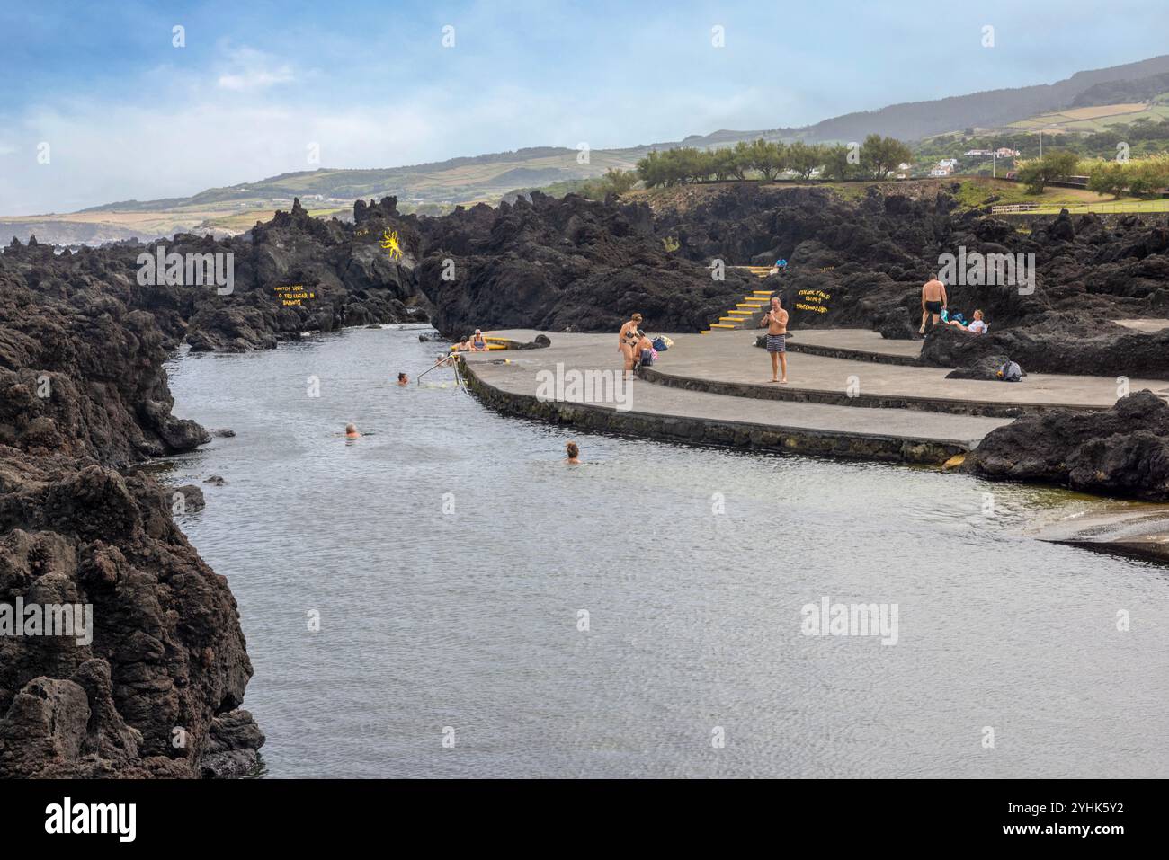 Natural pools terceira hi-res stock photography and images - Alamy