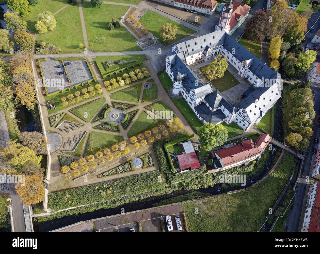 Aerial shot renaissance structure in hi-res stock photography and ...