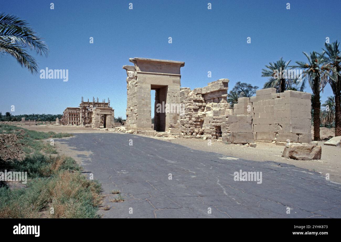 Hibis Temple, Valley al-Charga, Libyan Desert, Egypt, September 1989 ...