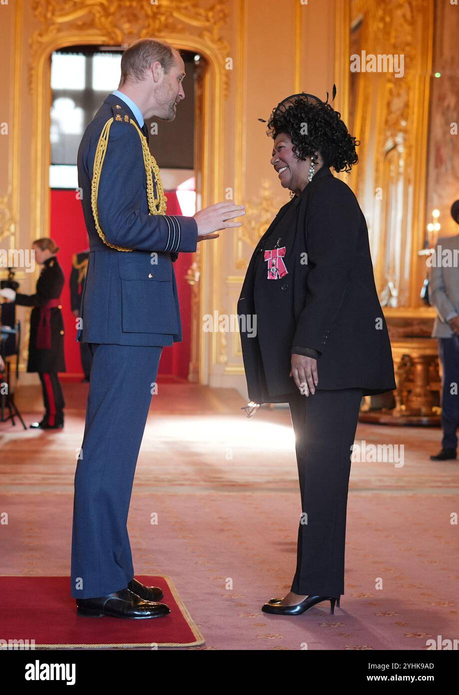 Mrs Elizabeth Pemberton-Mitchell (Liz Mitchell), Singer, is made a ...