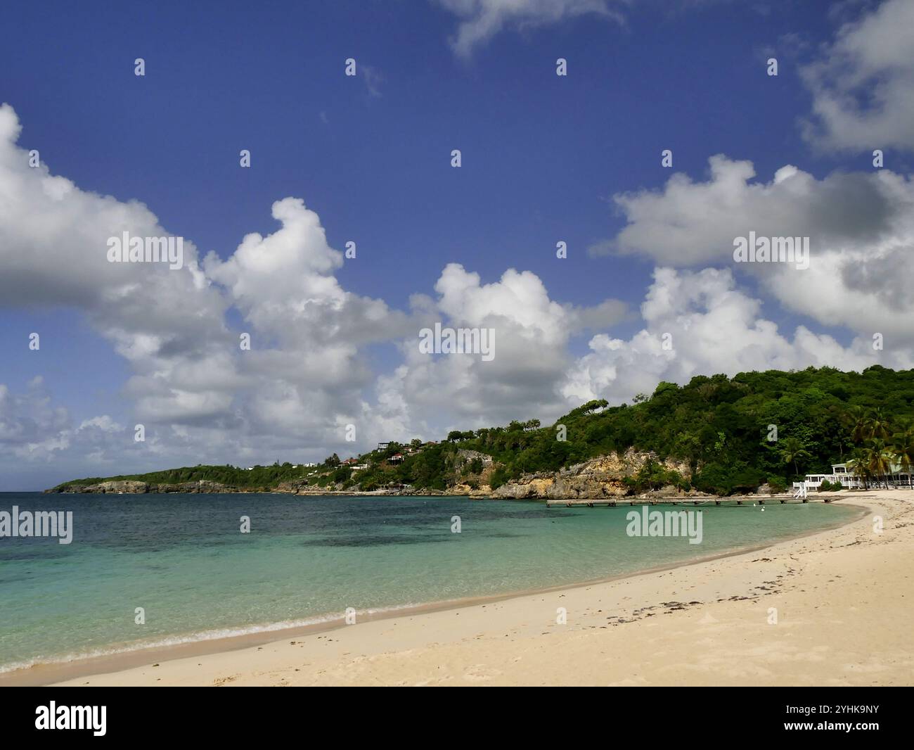 caravelle beach in Sainte Anne, Grande terre, Guadeloupe. Caribbean ...