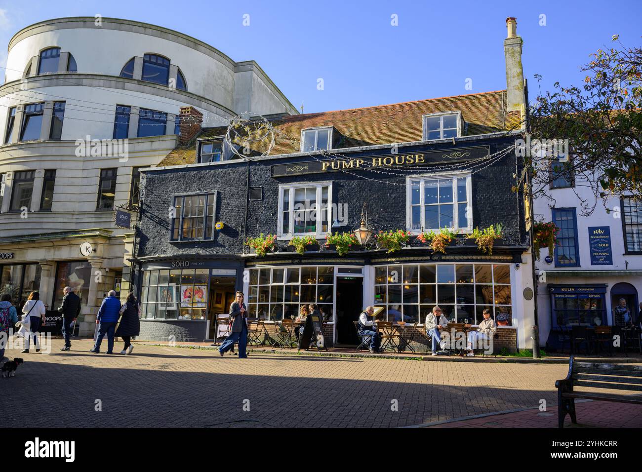 The Pump House English Pub, Brighton, East Sussex, England Stock Photo ...