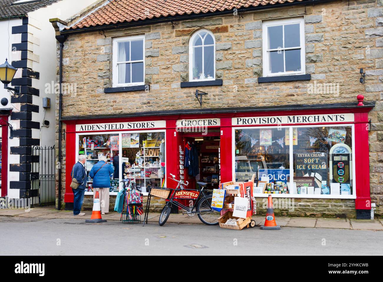 Aidensfield Stores, grocers and provision merchants. As seen in the TV ...