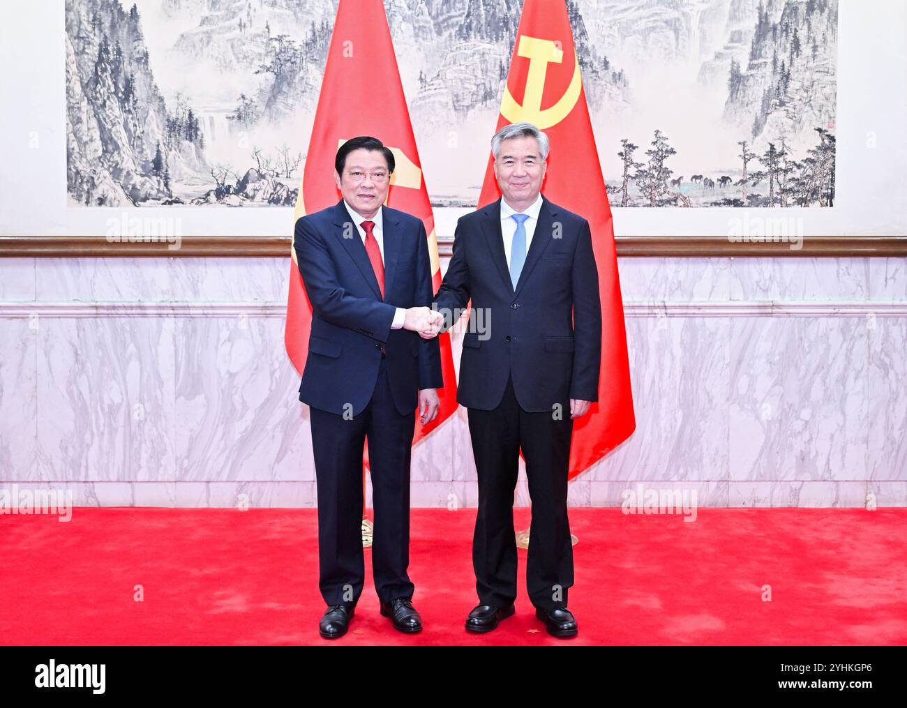 Beijing, China. 12th Nov, 2024. Li Xi, a member of the Standing ...