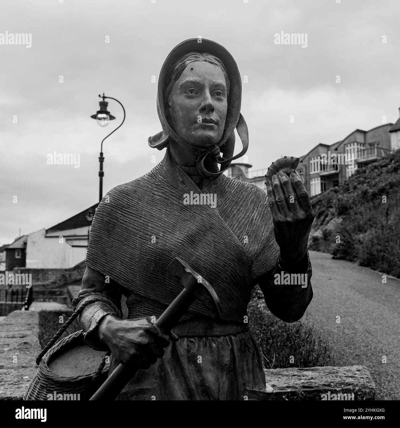 Anning fossil Black and White Stock Photos & Images - Alamy