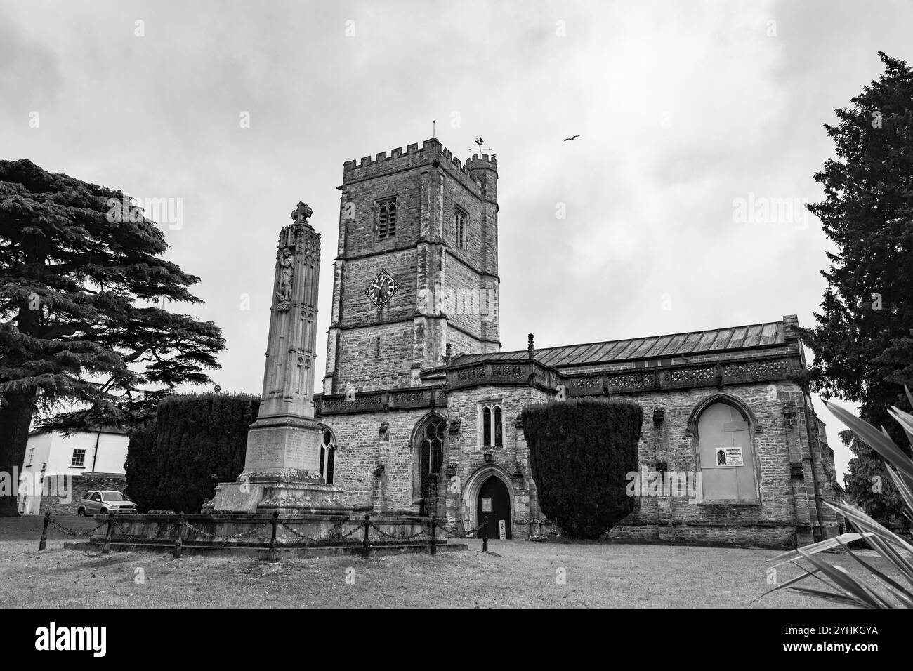 St Mary's Church, Axminster Stock Photo - Alamy