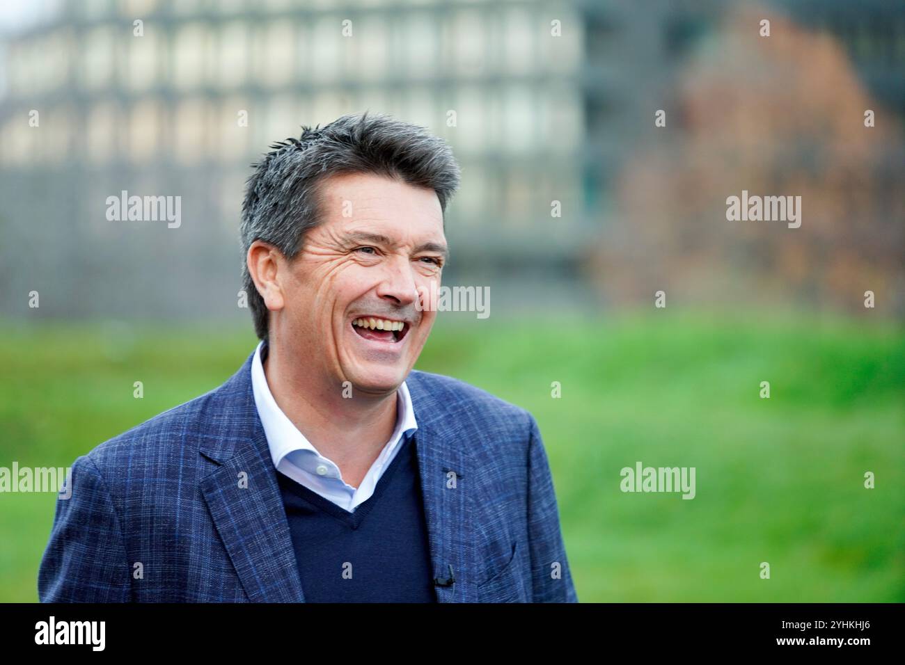 Oslo 20241112. Ole Robert Reitan, CEO of Reitan Retail, at Yara's ...