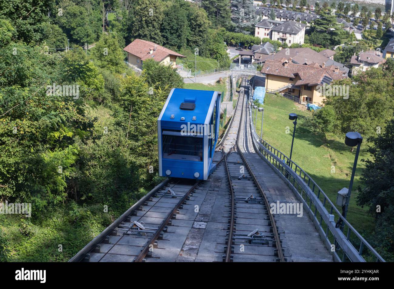Italian funicular railway hi-res stock photography and images - Alamy