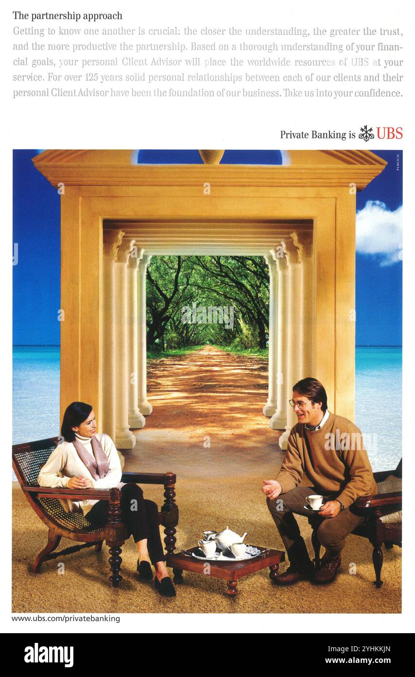 Swiss bank ads Cut Out Stock Images & Pictures - Alamy