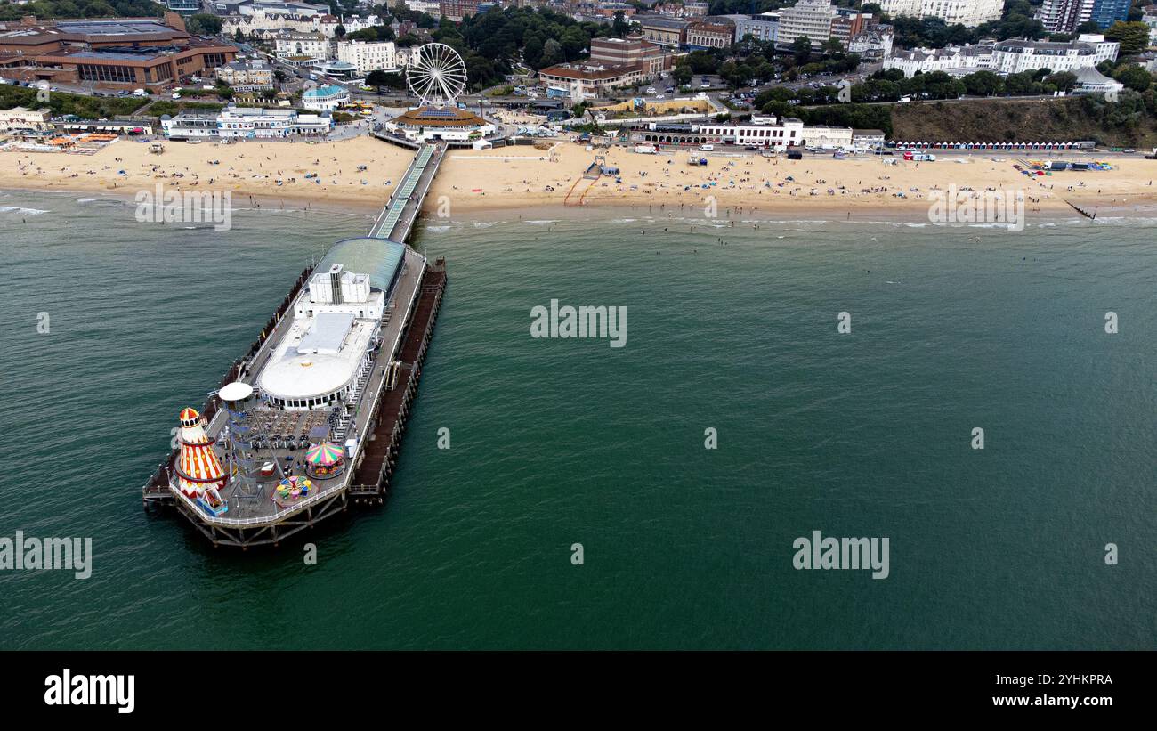 Bournemouth aerial view hi-res stock photography and images - Alamy