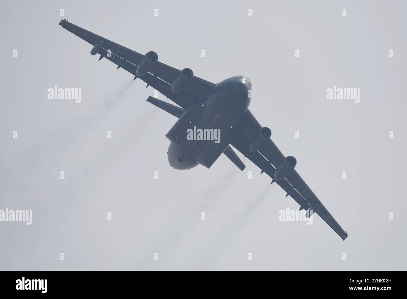 A Chinese Air Force's Y-20U tanker aircraft performs flight ...
