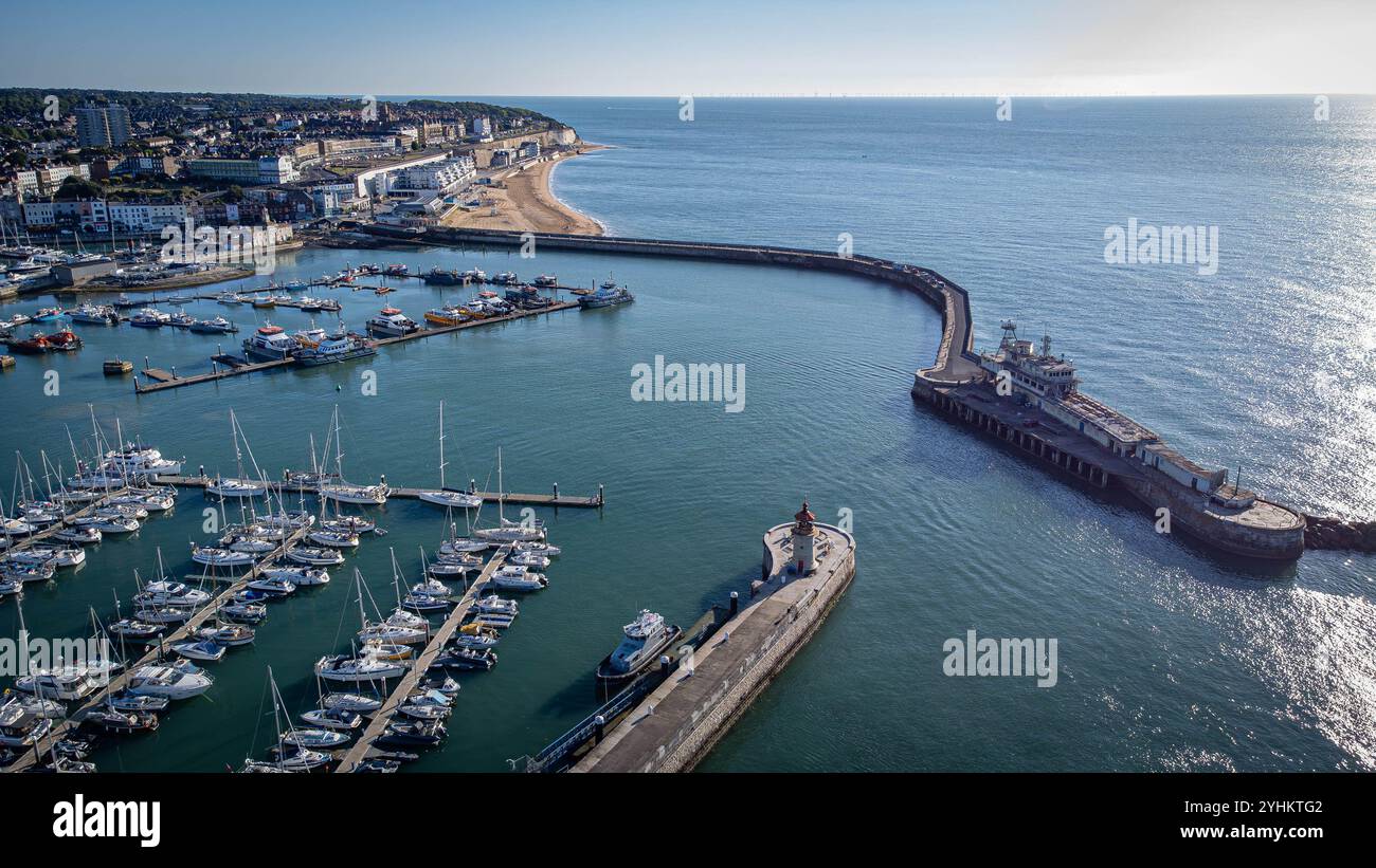 Aerial stunning views harbour town hi-res stock photography and images ...