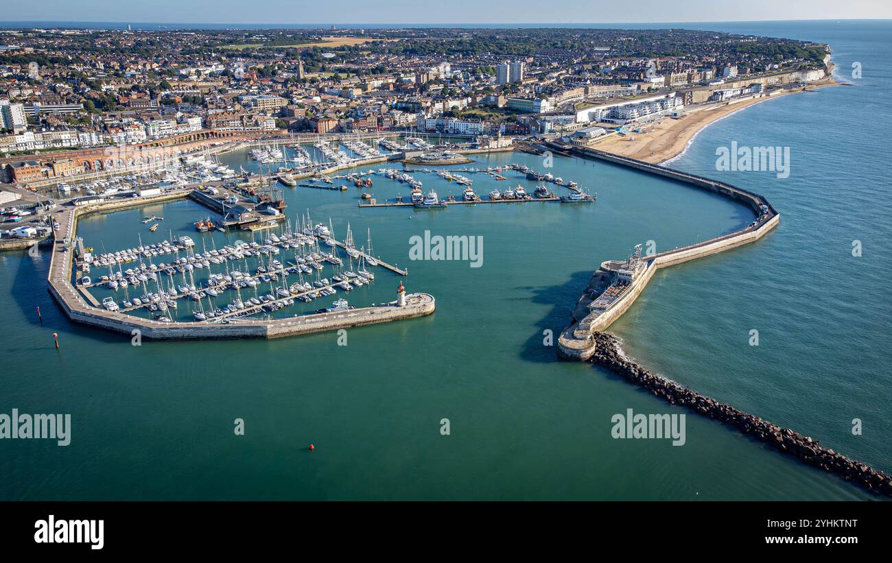 Aerial stunning views harbour town hi-res stock photography and images ...