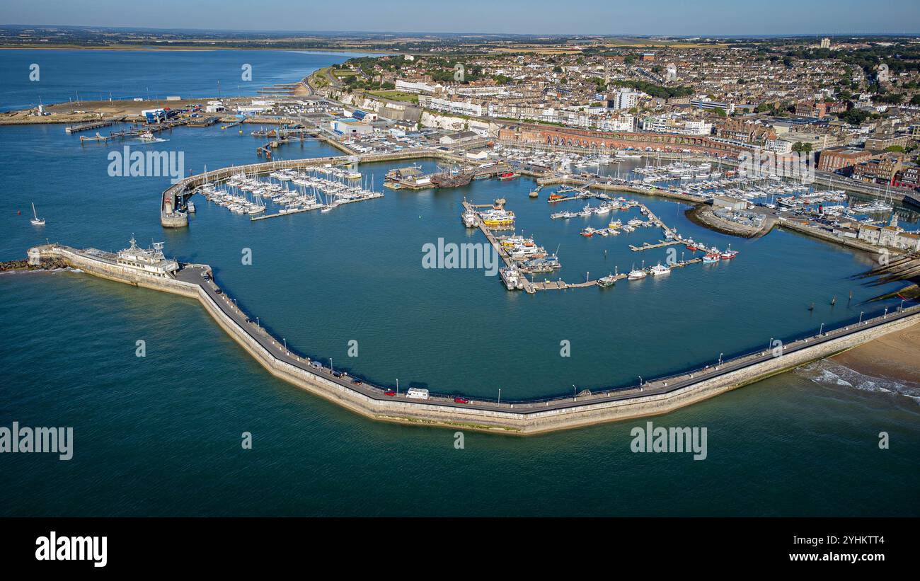 Aerial drone ramsgate hi-res stock photography and images - Alamy