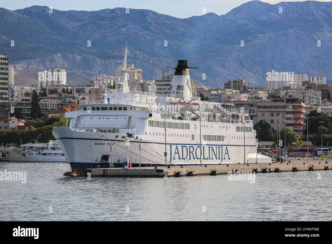 Jadrolinija ferry docks croatia hi-res stock photography and images - Alamy