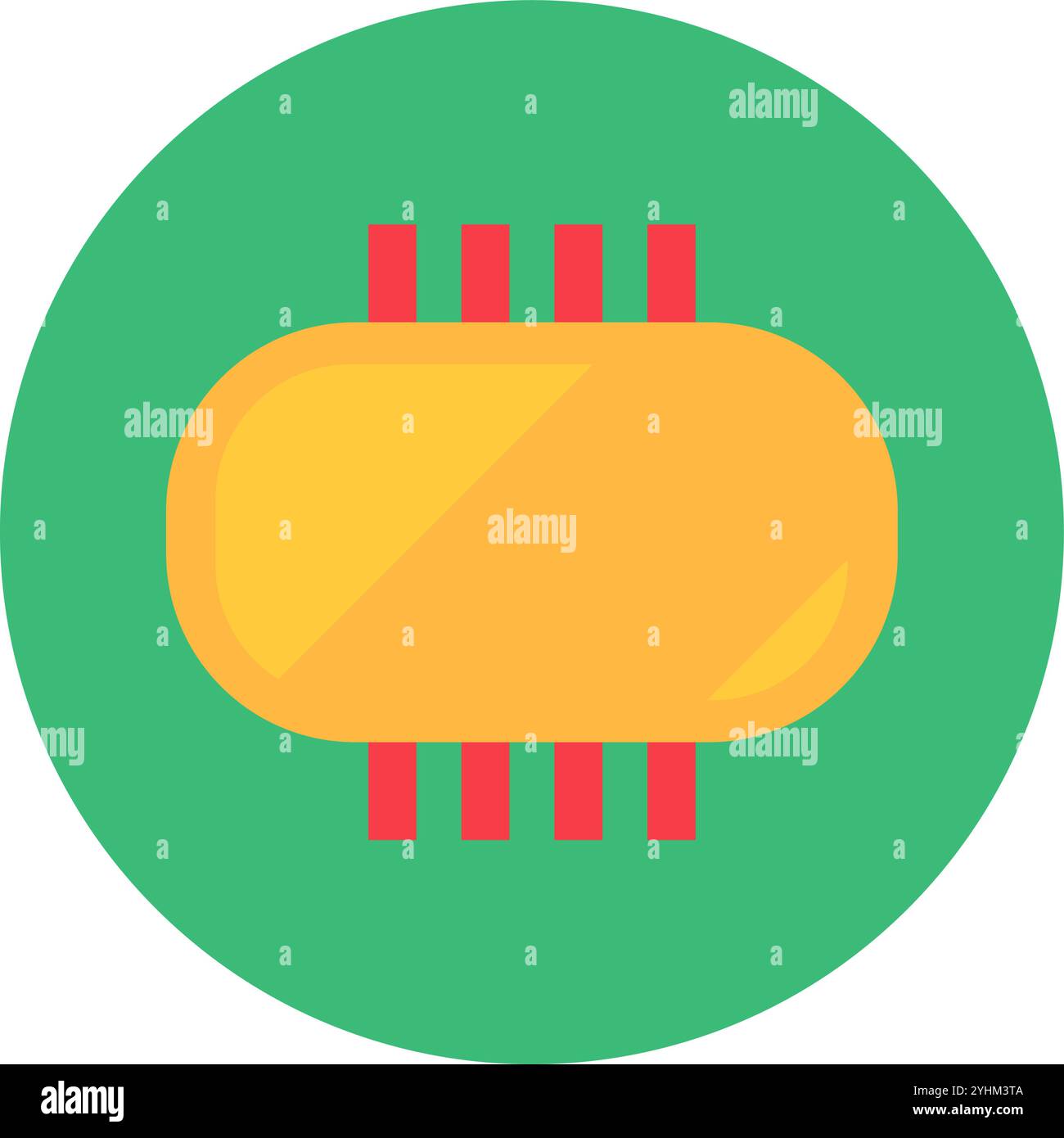 AI scheme round sticker. High precision electronic product, abstract ...