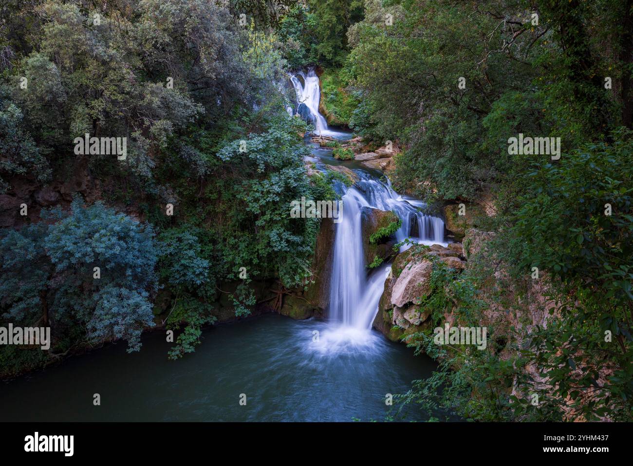 Les Chutes du Caramy at Carces, Var, France, summer Stock Photo - Alamy