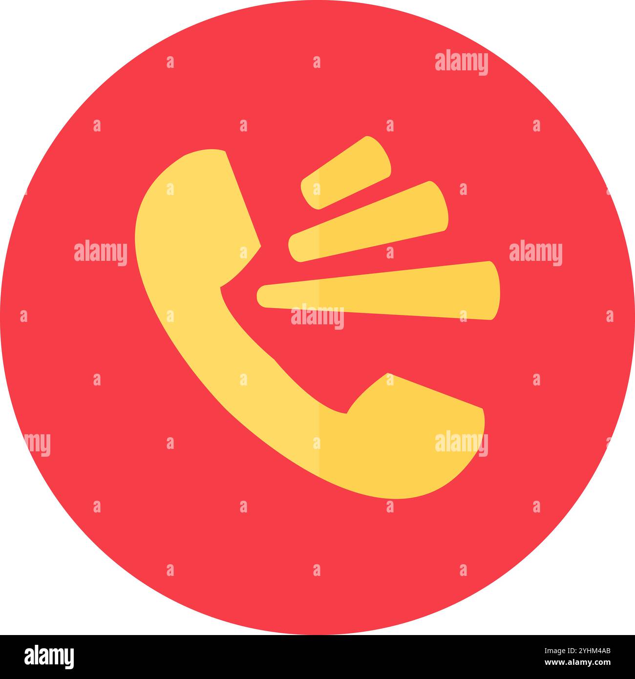 Telephone red button Stock Vector Images - Alamy