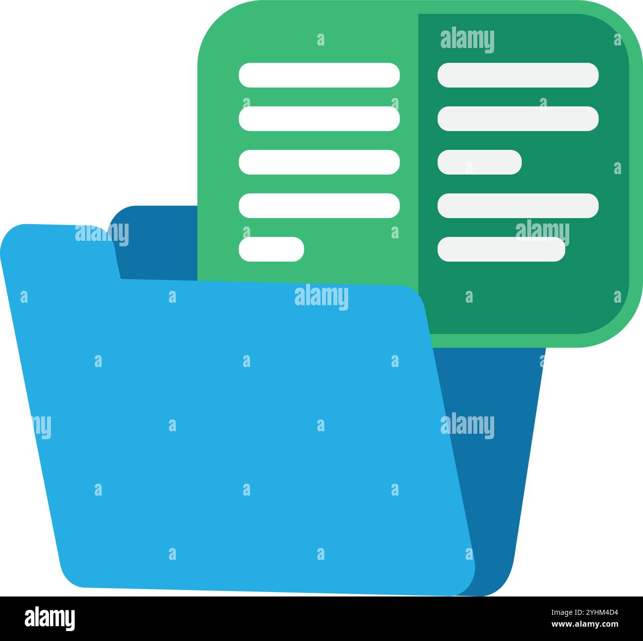 Information sorting storage business Stock Vector Images - Alamy