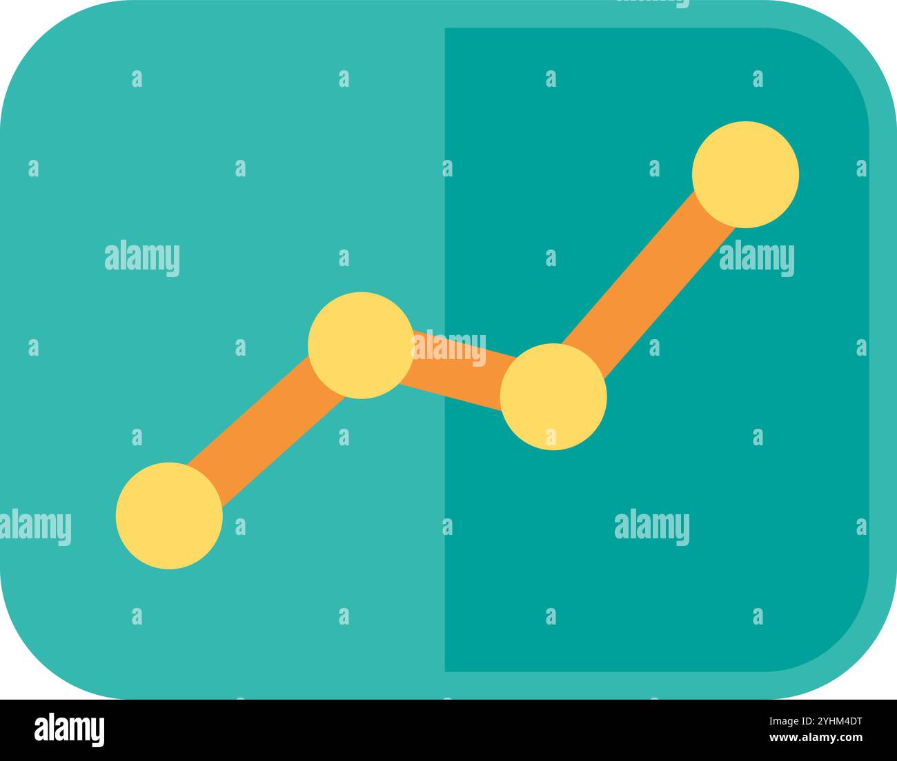 Uptrend vector vectors Cut Out Stock Images & Pictures - Alamy