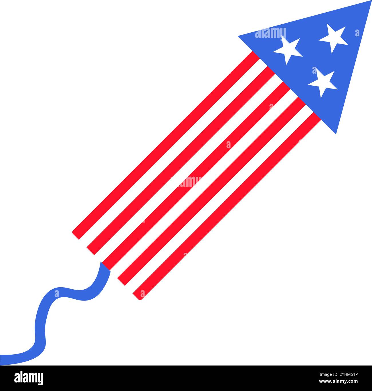 Vector illustration of a firecracker from the collection of American ...