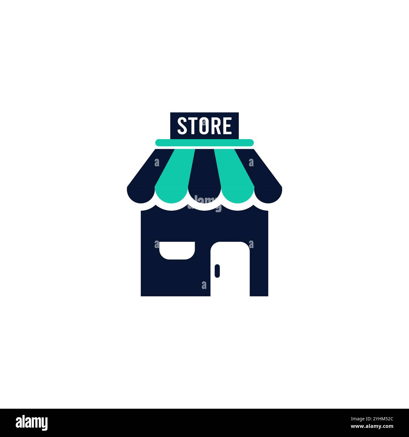 Icon market marketplace Stock Vector Images - Alamy