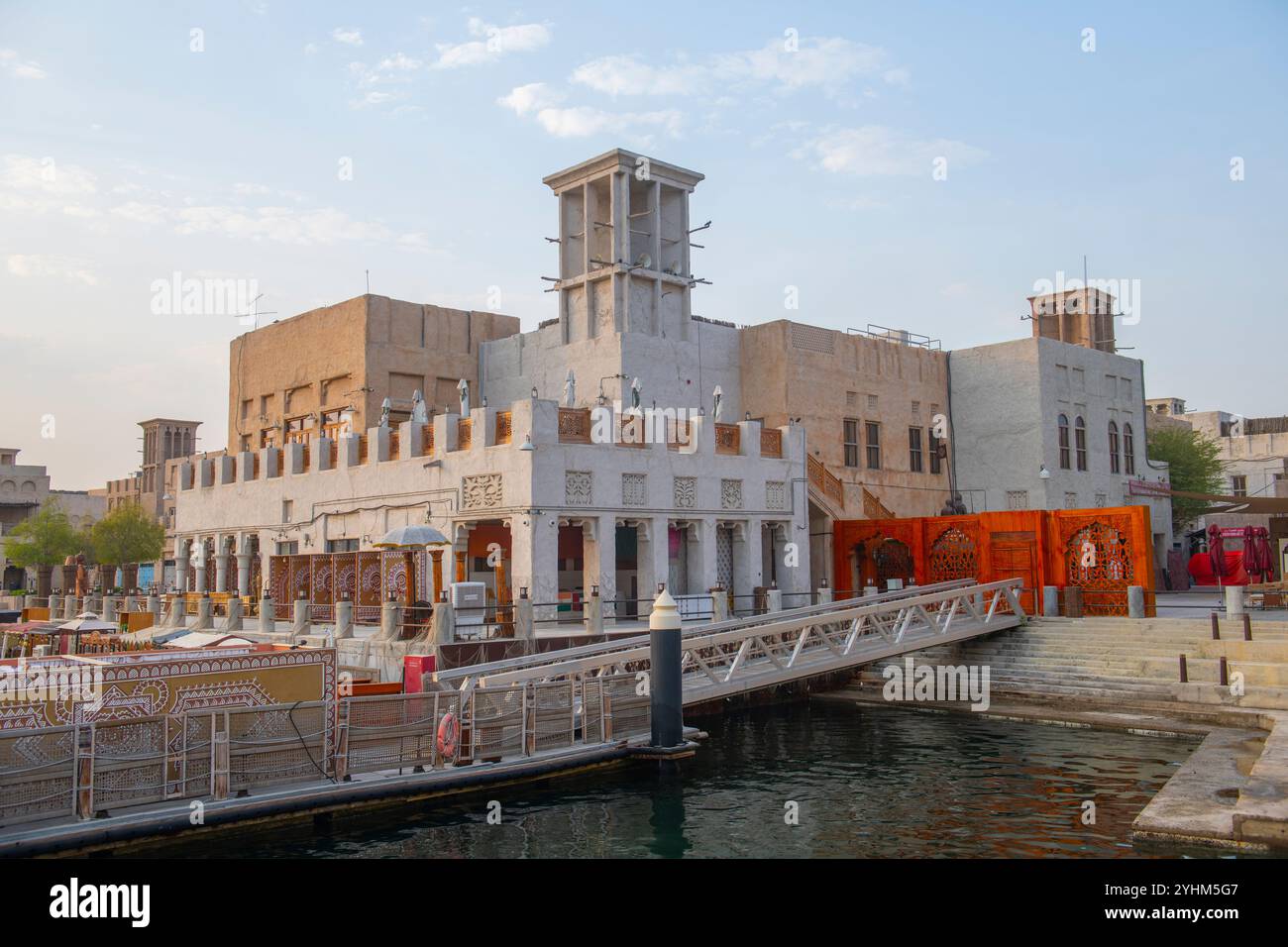 Historic Islamic style building in Al Fahidi Historical Neighbourhood ...