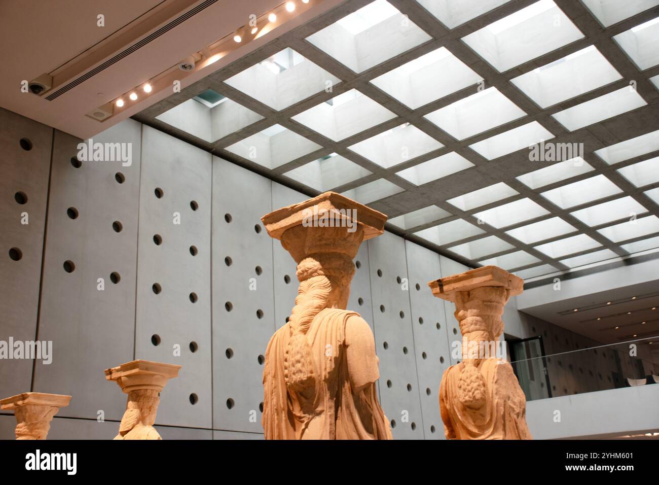 Athens Acropolis museum, Athens Marbles, Parthenon Marbles Stock Photo ...